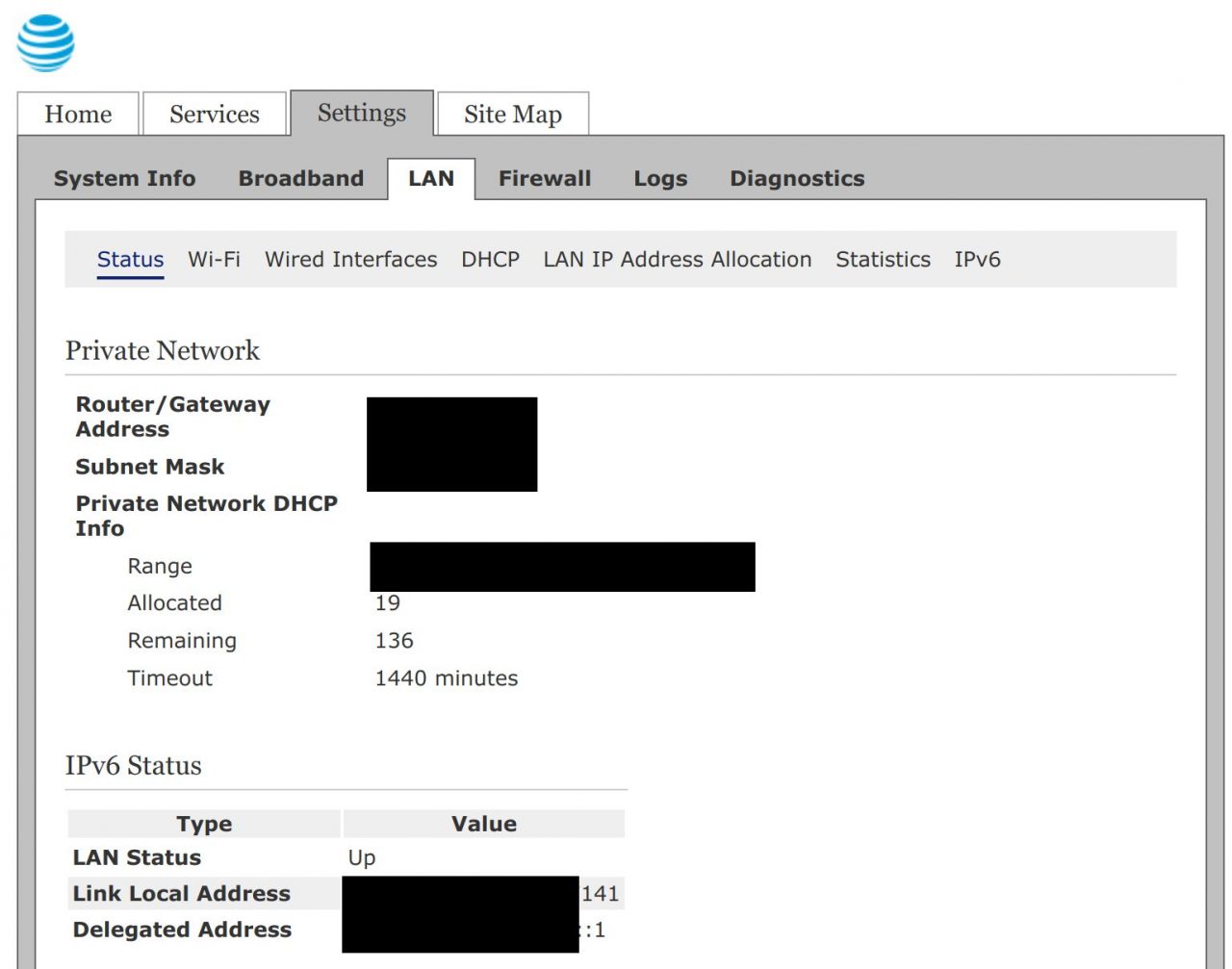 Enabling IPv6 on AT&T Internet - Part 1 - David Westerfield
